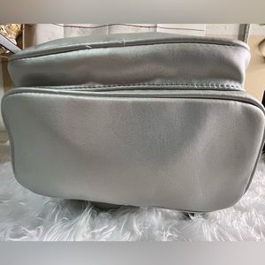 Dkny | Bags | Dkny Mini Abby Silver Backpack | Poshmark